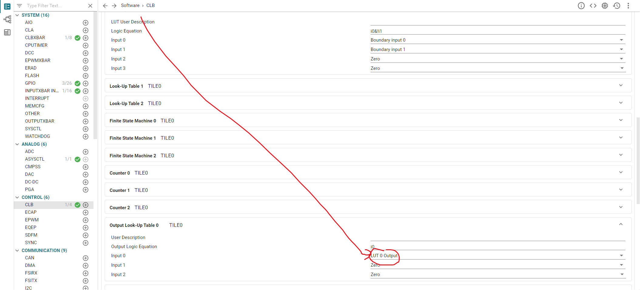 TMS320F280049 CLB模块讲解与案列手把手分析教学-CSDN博客