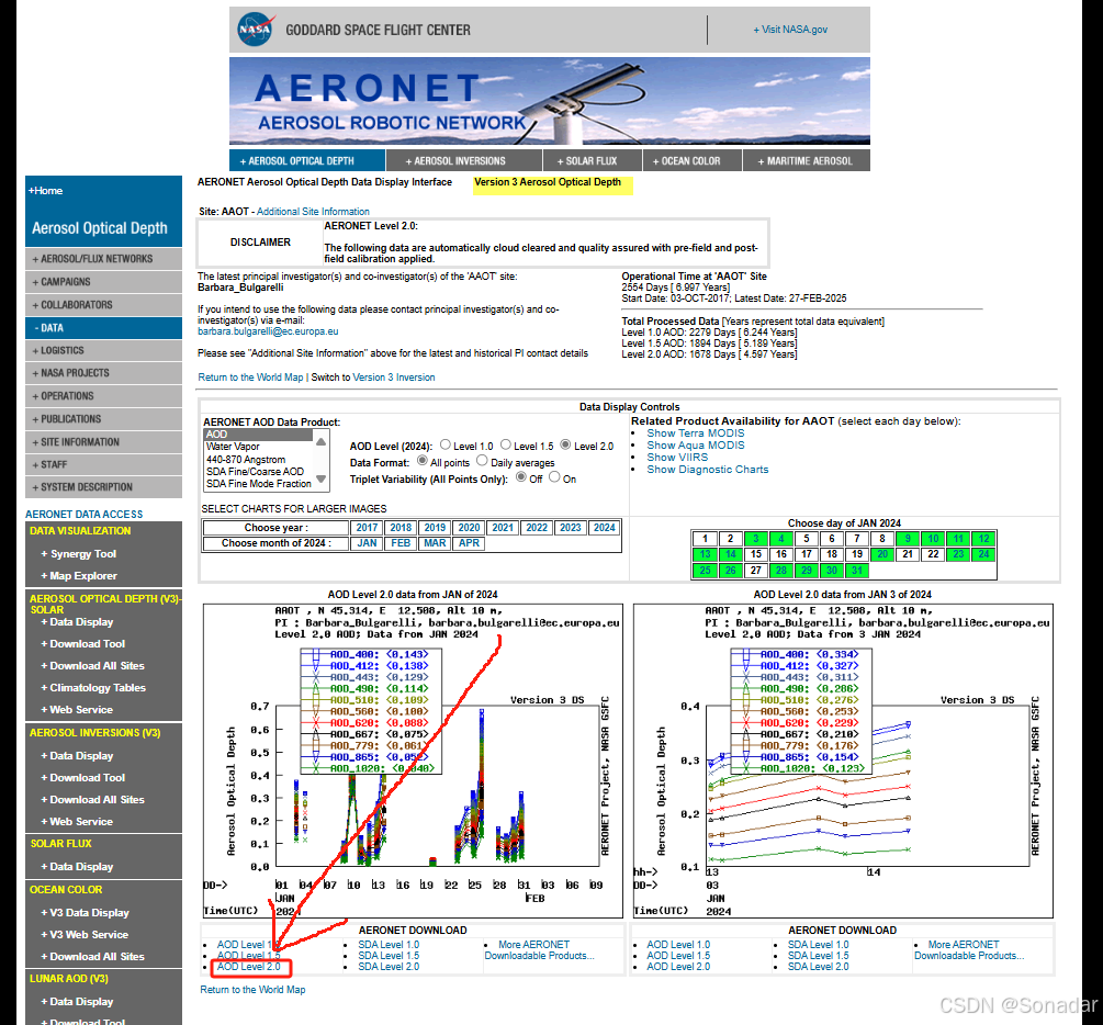 （2025年2月）AERONET AOD数据自动化批量下载（Python+模拟检索+BeautifulSoup+Selenium）_aeronet python-CSDN博客