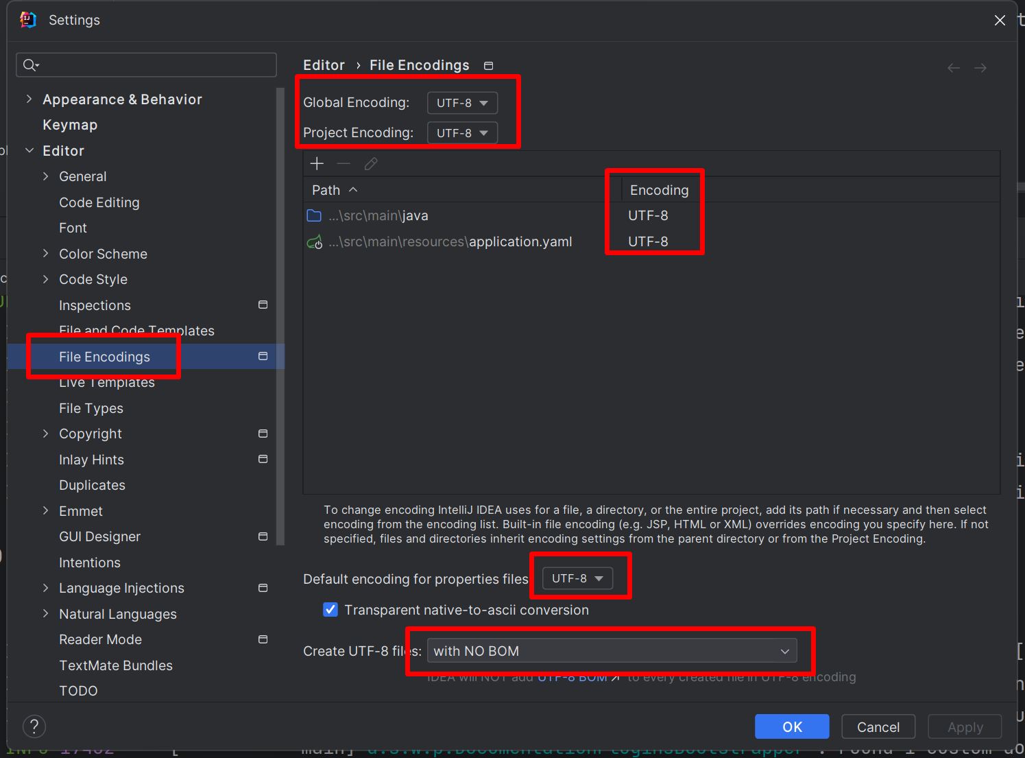报错org.yaml.snakeyaml.error.YAMLException: java.nio.charset.MalformedInputException: Input length ...