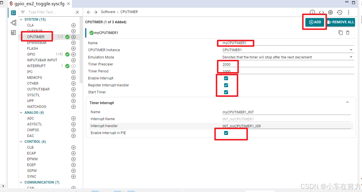 Ccs可视化(sysconfig)编程dsp学习,自动生成代码!(持续更新)ccs Sysconfig Csdn博客