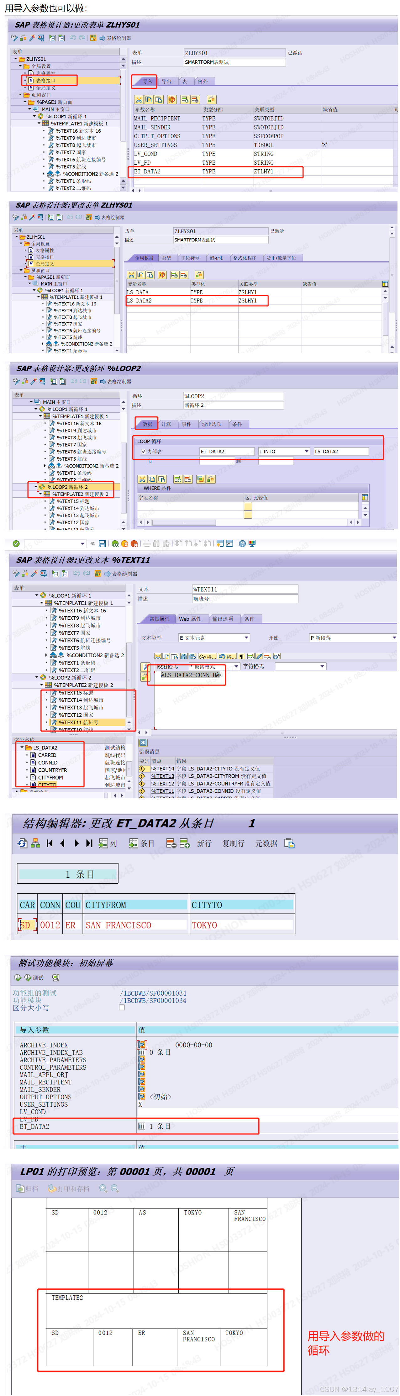 SMARTFORMS LOOP循环行_sap smartforms loop-CSDN博客