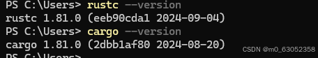 Windows系统下VSCode激活rust-analyzer扩展失败._cargo xtask install --server-CSDN博客