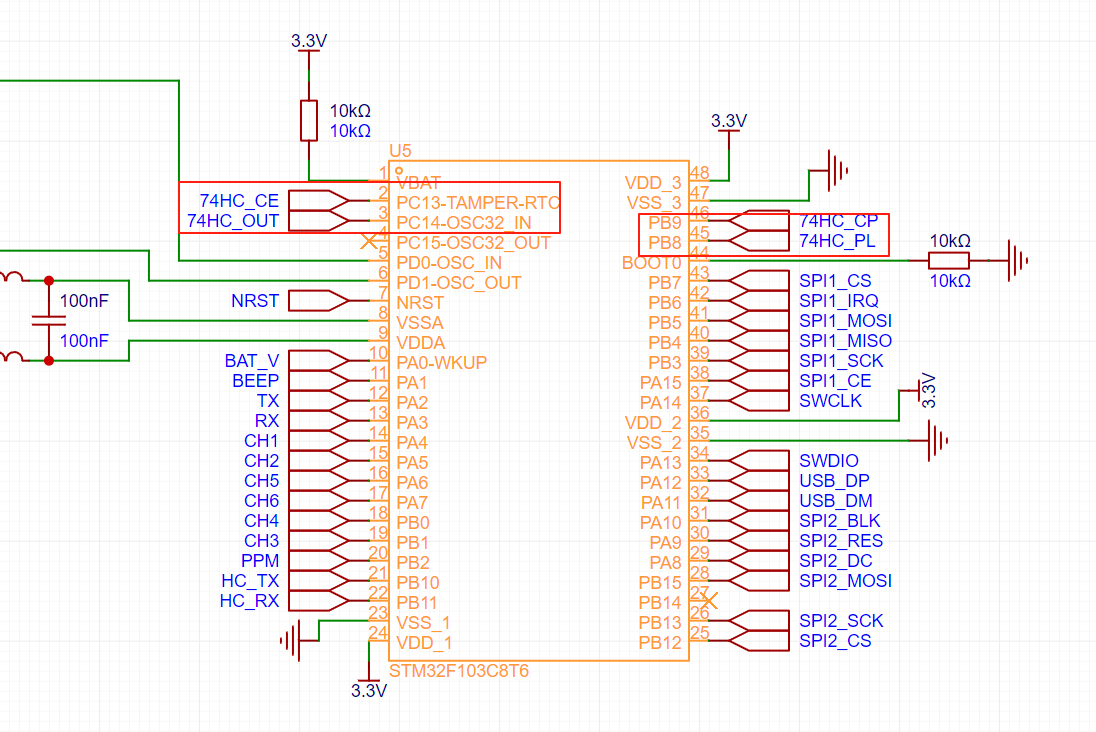 stm32读取串联74HC165（基于HAL库）-CSDN博客
