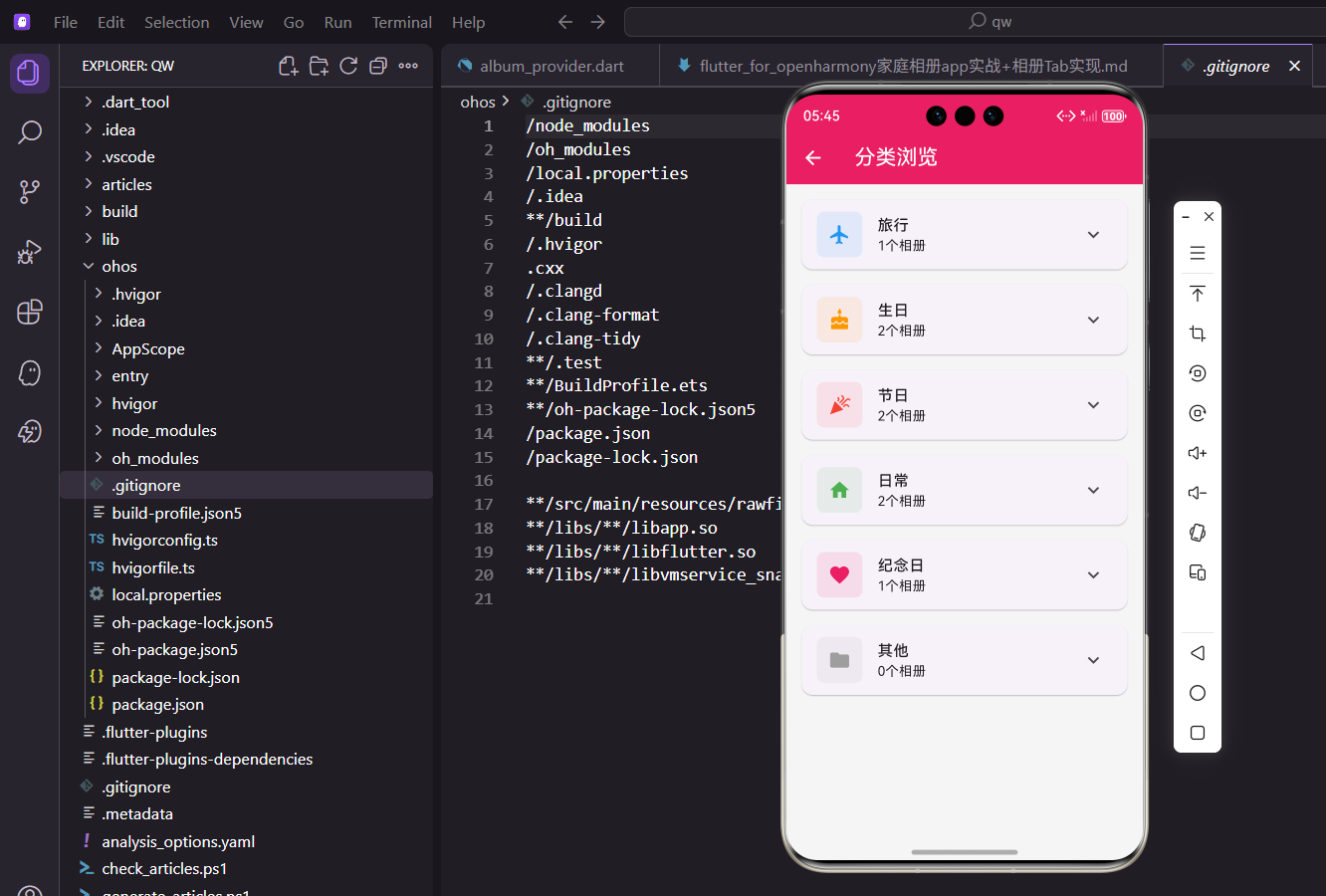 flutter_for_openharmony家庭相册app实战+分类浏览实现-CSDN博客