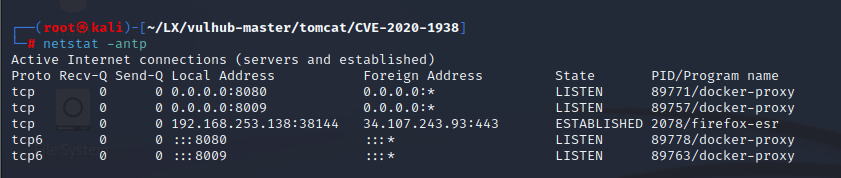 漏洞复现-Apache Tomcat文件读取/包含漏洞（AJP协议缺陷）(CVE-2020-1938 )_apache tomcat ghostcat高风险漏洞-CSDN博客