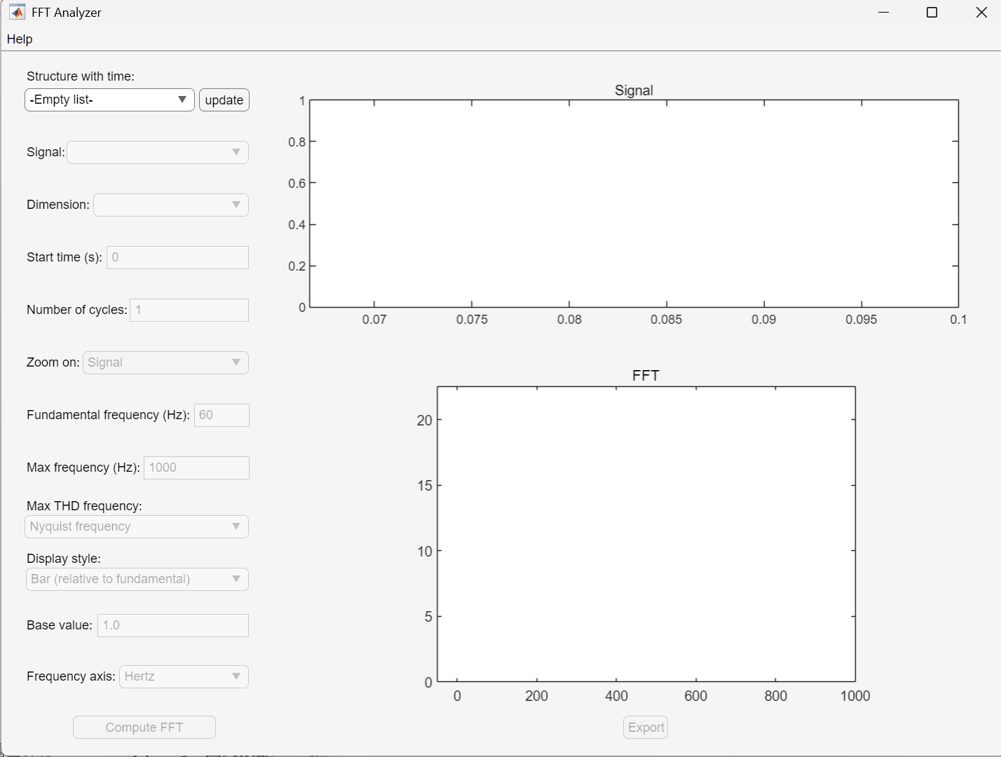 MATLAB2023b版本 FFT Analyzer的使用-CSDN博客