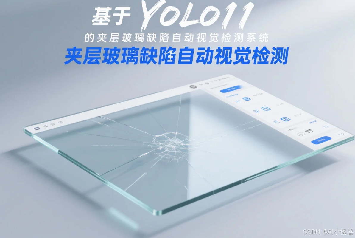 基于YOLO11的夹层玻璃缺陷自动视觉检测系统（Python源码+数据集+Pyside6界面）_python玻璃缺陷识别-CSDN博客