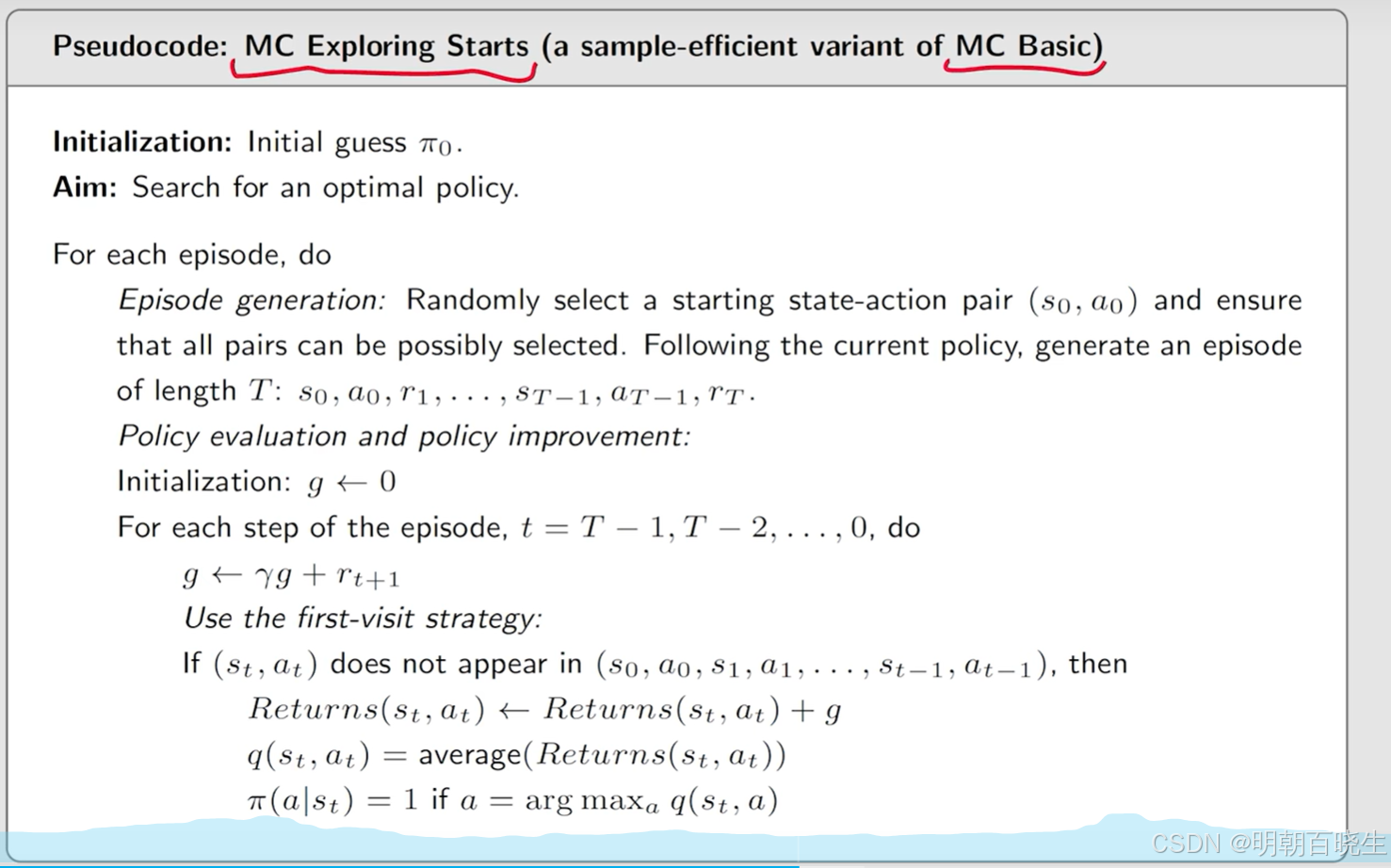 强化学习【page9】MC Epsilon-Greedy-CSDN博客