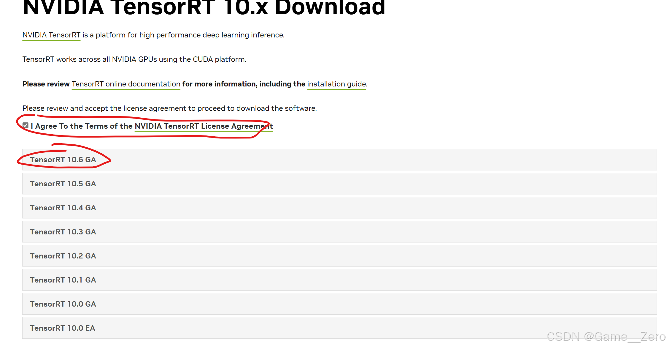 TensorRT python Windows 下载安装_tensorrt下载-CSDN博客