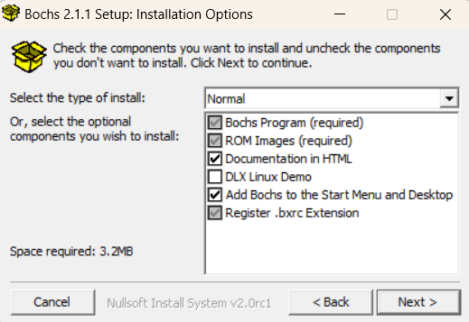 搭建基于Bochs的Linux虚拟机_bochs linux-CSDN博客