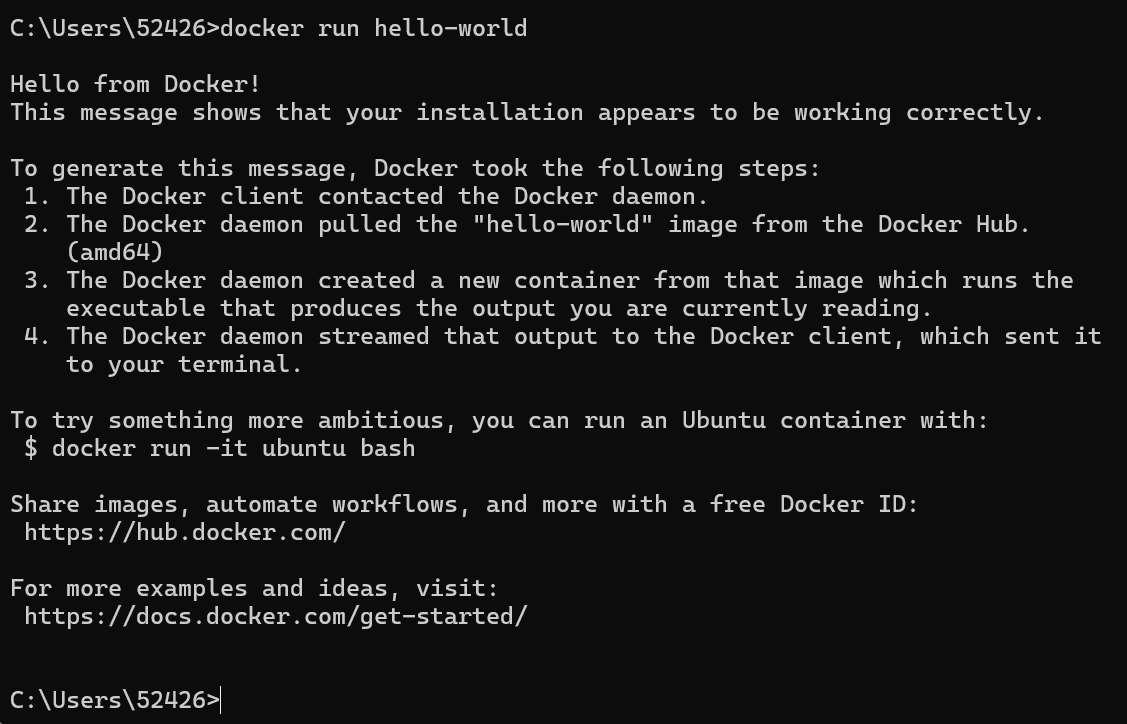 docker运行docker run hello-world报错Error response from daemon: Get “https://registry-1.docker.io/v2 ...