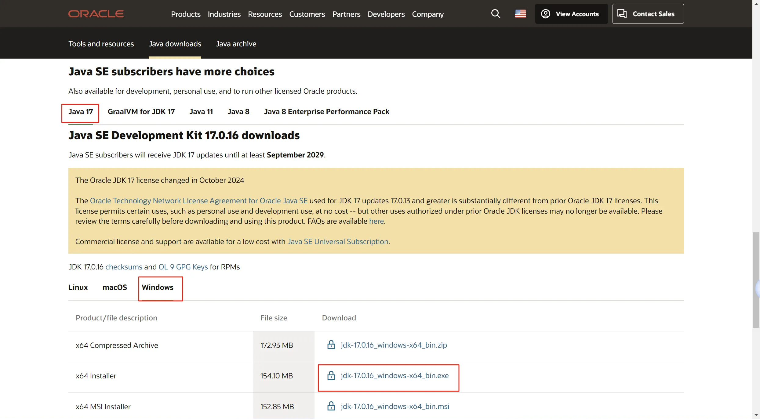 windows11傻瓜式安装jdk17_oracle java 17 windows11 安装包-CSDN博客