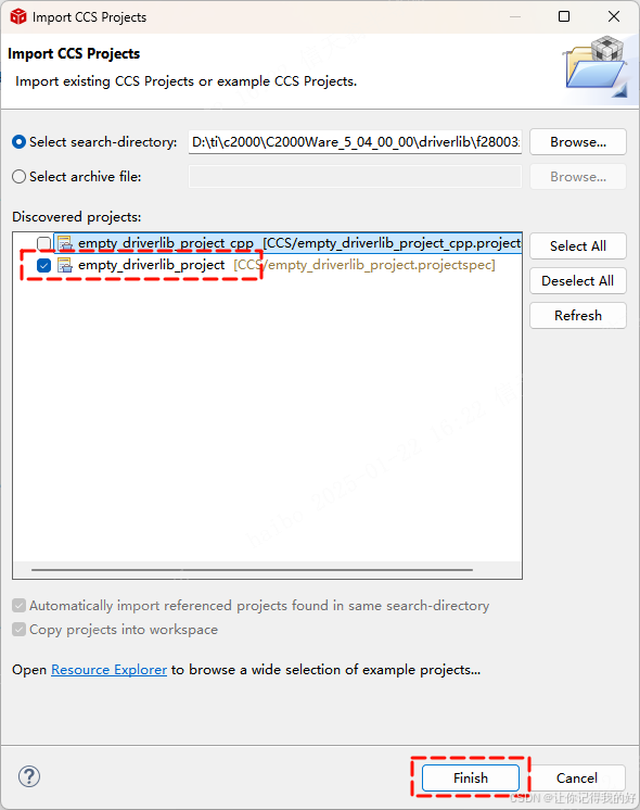 1_TMS320F280039C_新建工程(推荐)2_ccs20.0使用-CSDN博客