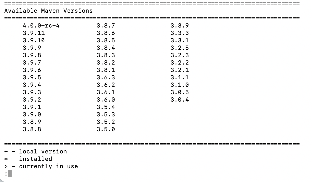 【macOS】通过[SDKMAN!]安装管理多版本Maven以及配置文件的设置_sdkman maven-CSDN博客