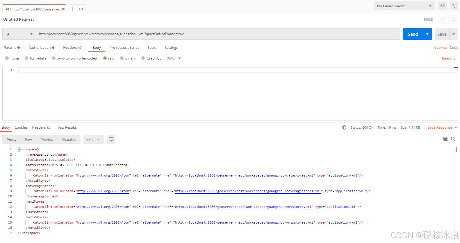 [GeoServer] 调用 REST API（1）工作区_geoserver api-CSDN博客