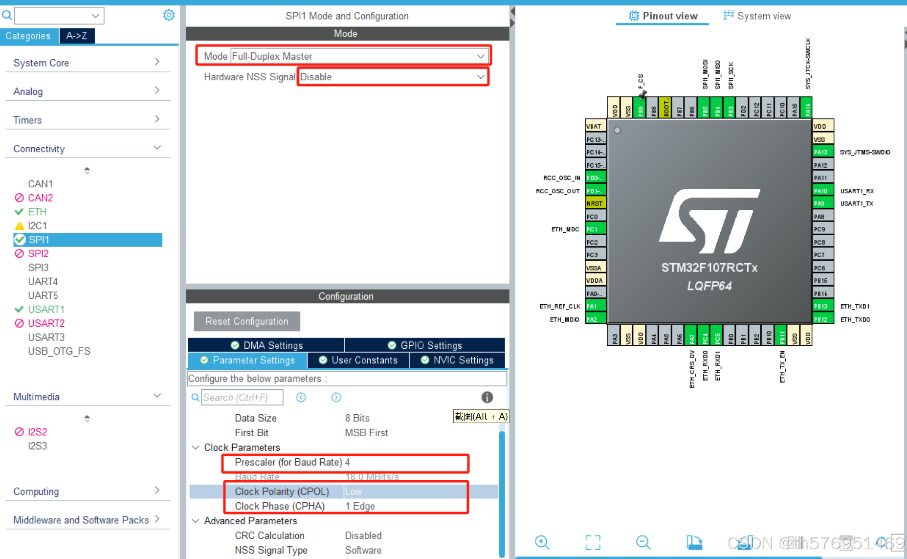 RTThread_studio STM32F107使用W25Q64和RT-BOOT升级_w25q64 寿命-CSDN博客
