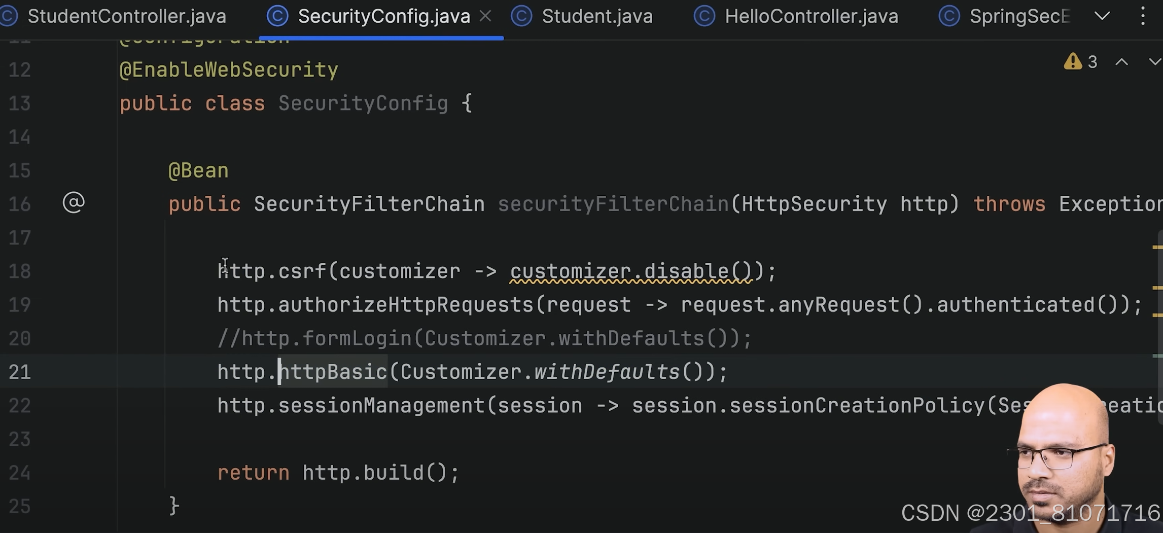 Spring Security 6 with SpringBoot_springsecurity6-CSDN博客