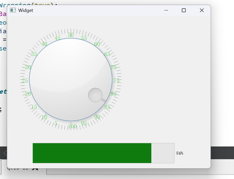 qt显示类控件---QDial_qslider显示刻度值-CSDN博客
