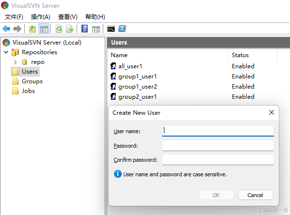 SVN搭建-VisualSVN Server-CSDN博客