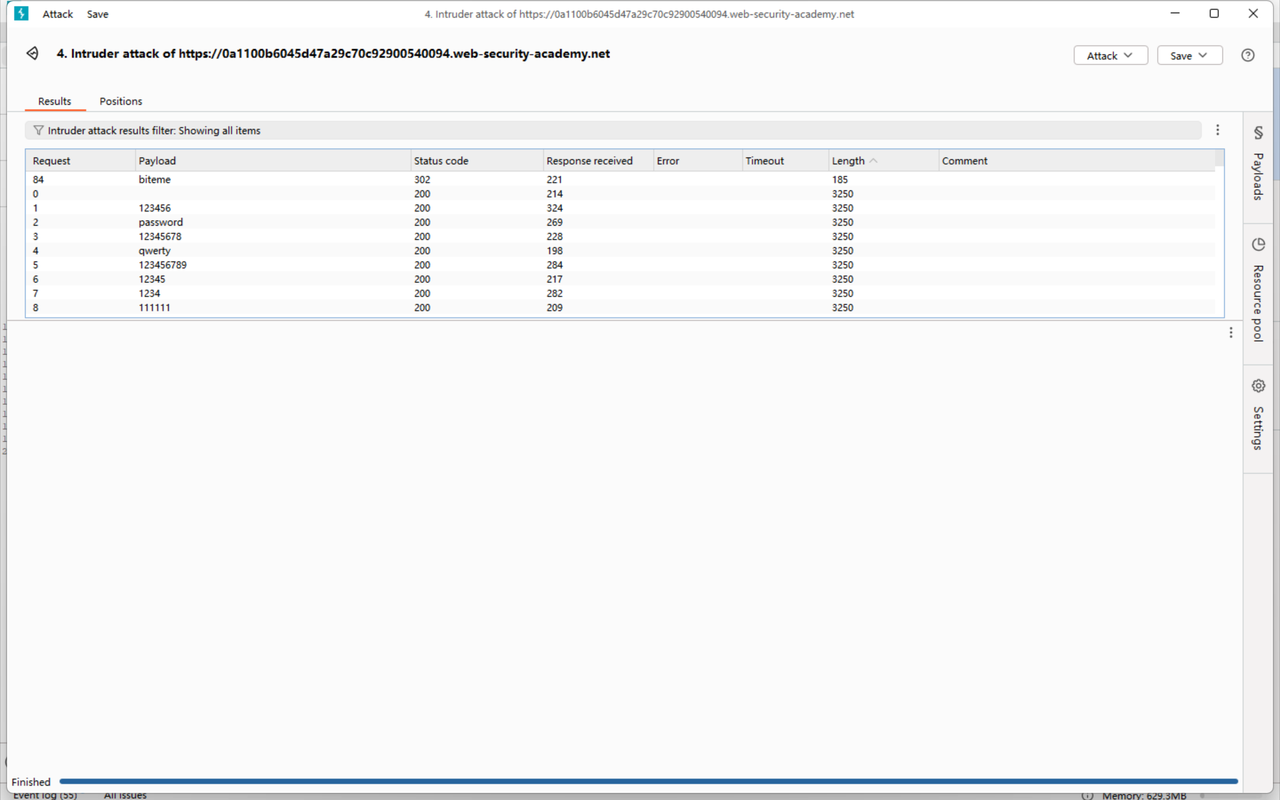 Portswigger lab--Authentication_username enumeration via different responses-CSDN博客