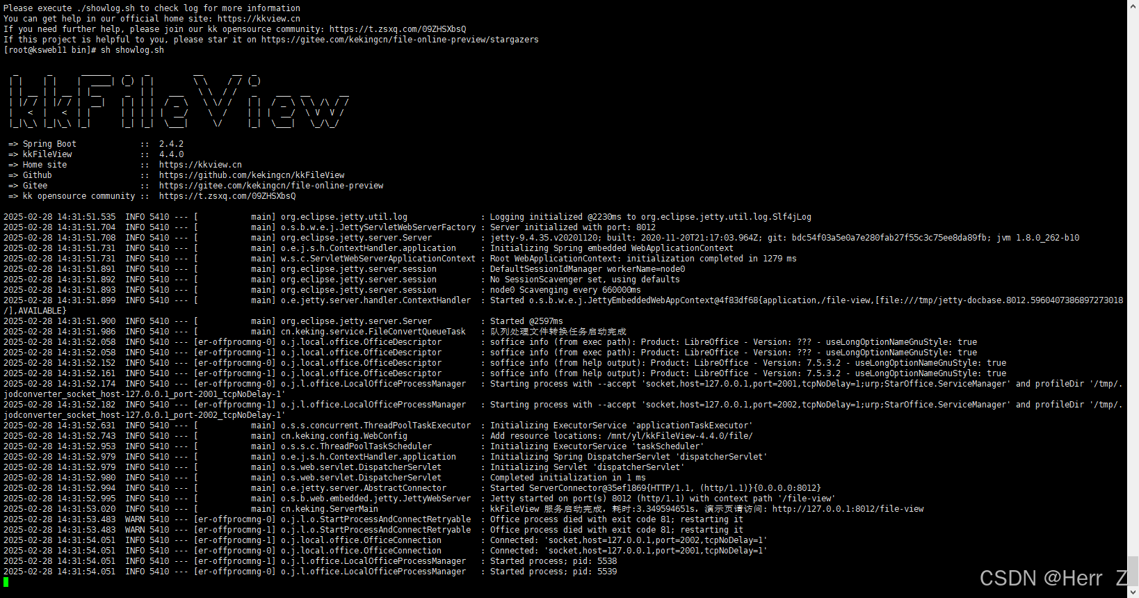 kkFileView部署到linux_kkfileview linux 部署-CSDN博客