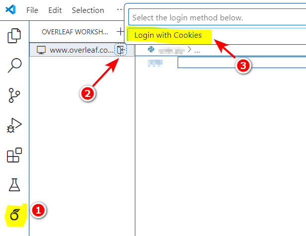 在 VSCode 中打开 Overleaf 项目_vscode overleaf-CSDN博客