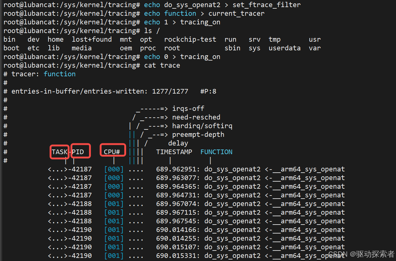 Linux ftrace 使用入门_rt-linux可以打开function tracer吗-CSDN博客