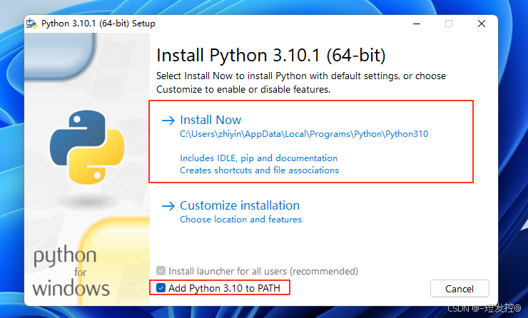 Python安装搭建教程_create git repository和create a welcome script-CSDN博客