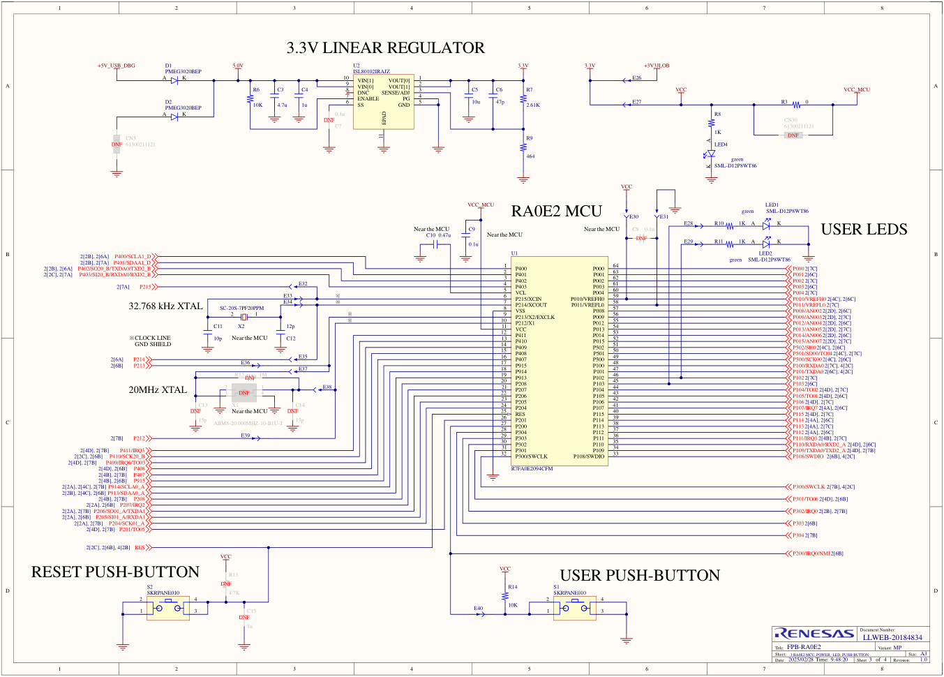 【FPB RA0E2 开发板】介绍、工程测试_目标平台:fpb ra6e2开发板 zephyr 版本:v4.3.99 (main 分支)-CSDN博客