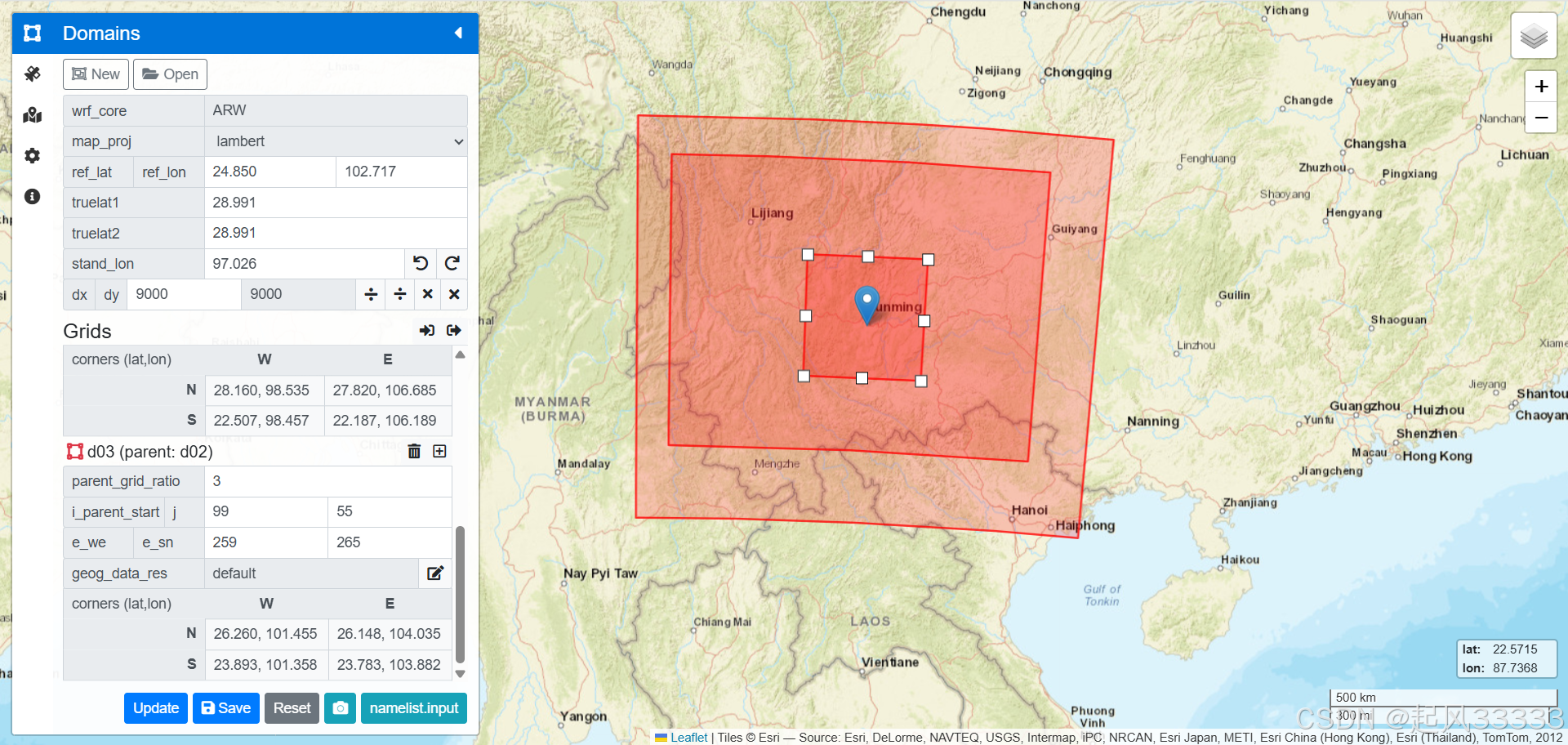 WRF嵌套网格设计-wrf domain wizard（适合初学者）-CSDN博客