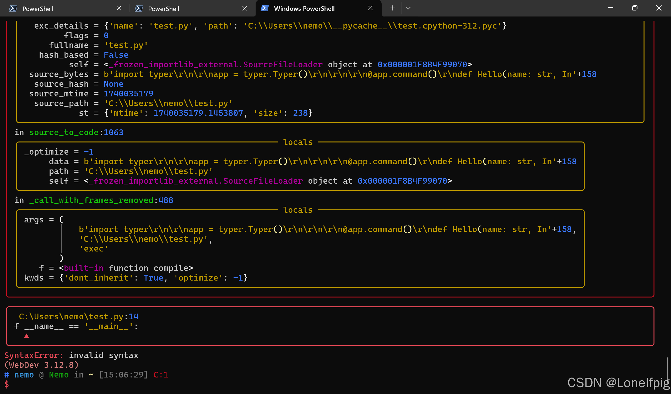 搞帅的!python命令行工具,终端输出美化库typerpython 命令行输出美化 Csdn博客