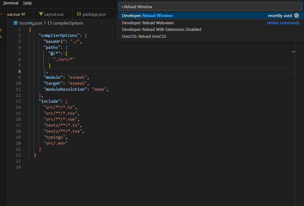 vue3+ts ctrl+鼠标左键找不到@/xxx/xxx.ts“,“@/xxx/xxx.vue”处理办法_tsconfig.json 中 ctrl + 点击 带有别名的字符串路径 无法定位到 ...