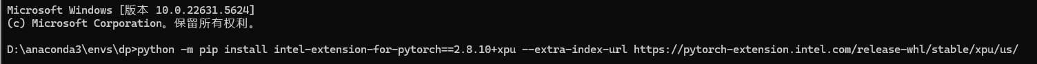 安装支持Intel lris Xe graphics (xpu)的torch步骤_torch xpu-CSDN博客