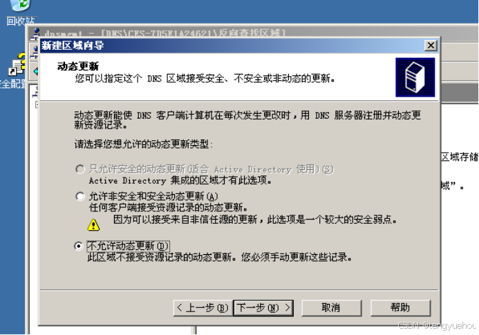 Windows server 2003 Dns（域名解析服务器）搭建过程_server2003配置dns-CSDN博客