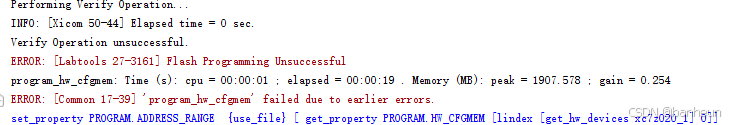 [Labtools 27-3161] Flash Programming Unsuccessful-CSDN博客