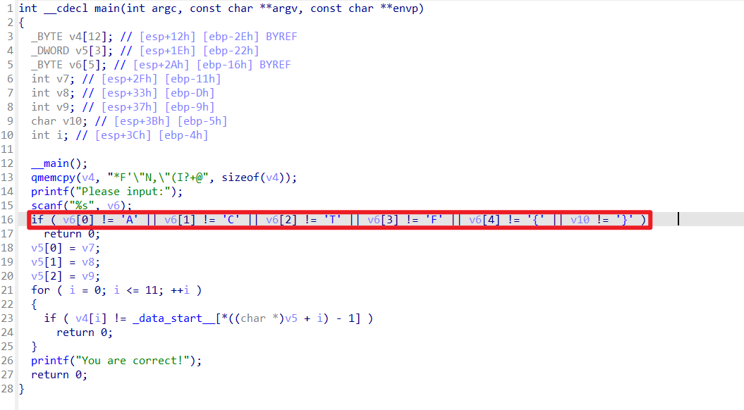 BUUCTF -- reverse -- wp [ACTF新生赛2020]easyre_backtrace 82 buuctf wp-CSDN博客