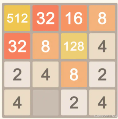 教你用python实现简单2048小游戏_mind+2048-CSDN博客