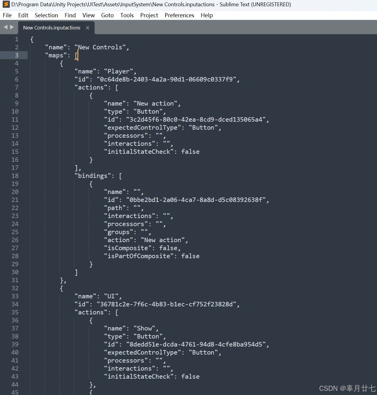 Input System的使用方法（part3.输入配置文件与PlayerInput）_inputaction.callbackcontext-CSDN博客
