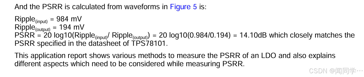 关于LDO噪声-PSRR_ldo对噪声的印制-CSDN博客