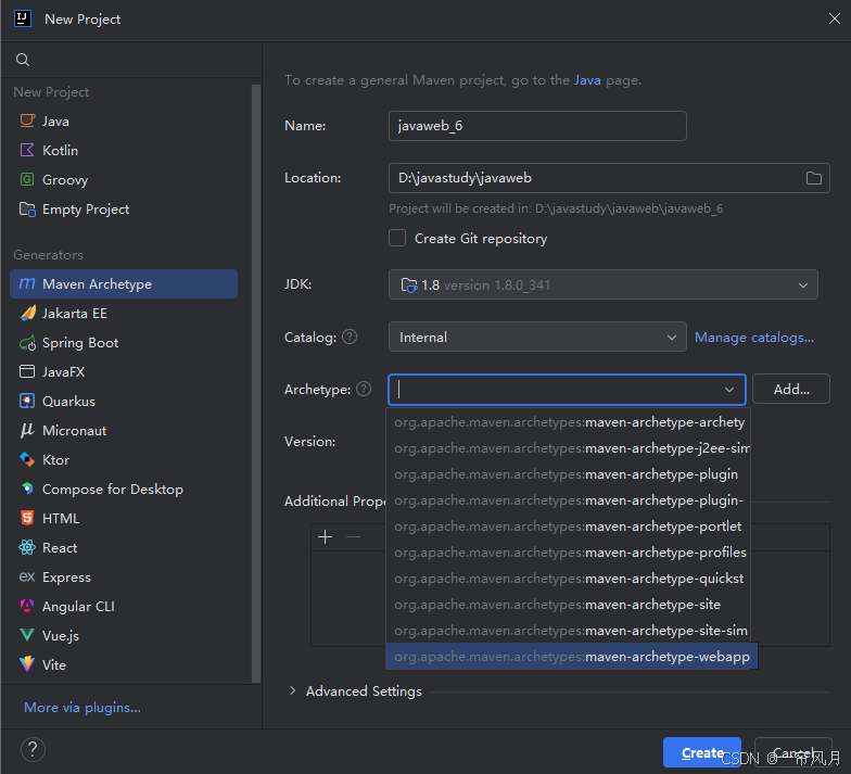 新手idea2024版maven创建javaweb项目【纯新手向】-CSDN博客