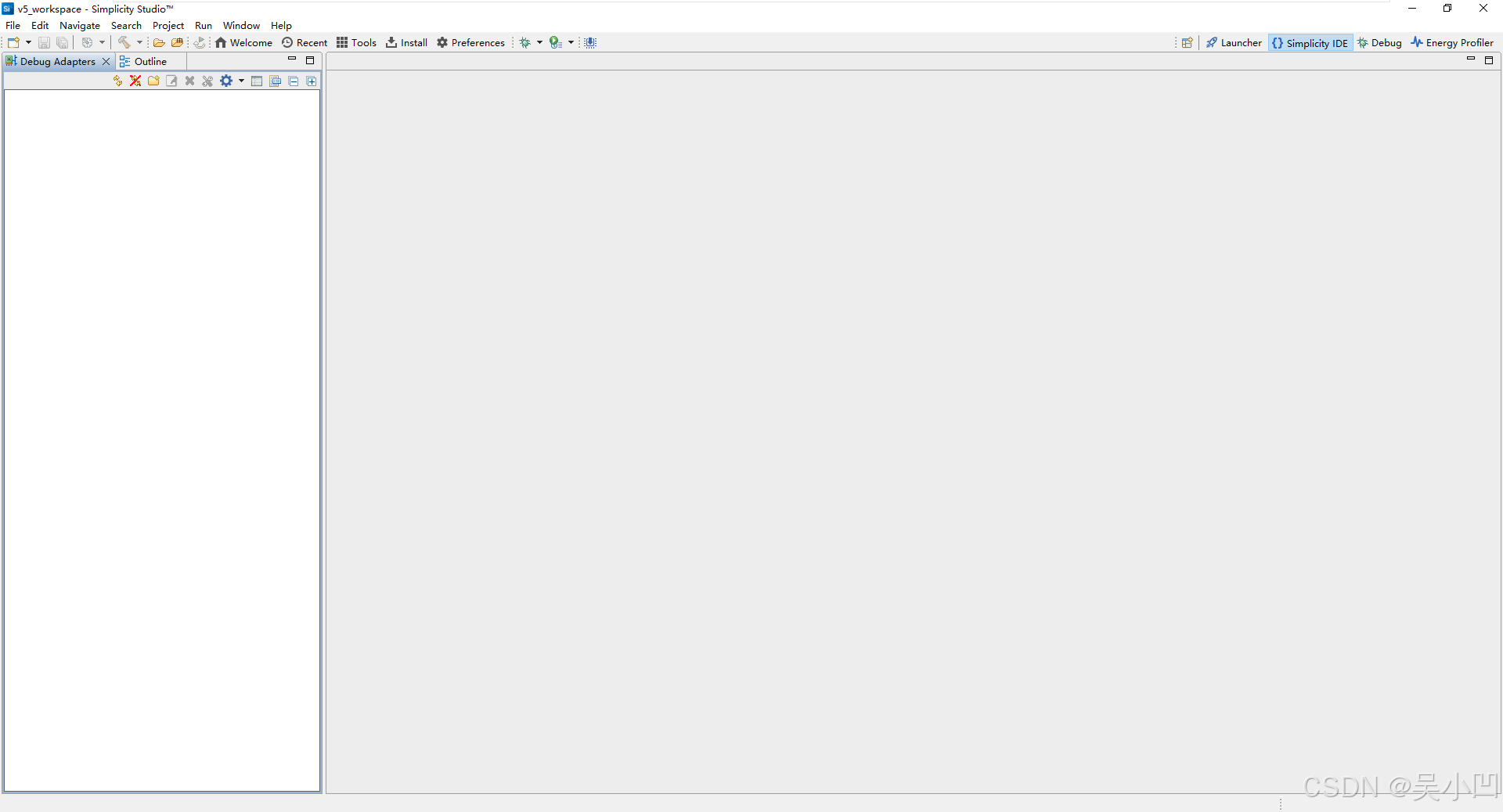 simplicity studio v5 恢复窗口布局。-CSDN博客