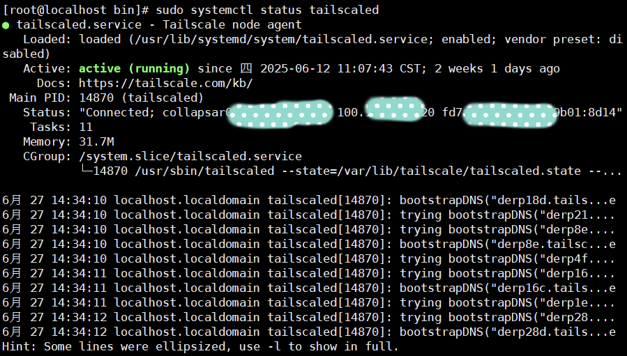 解决 CentOS中因 Tailscale 引起的 DNS 解析问题_tailscale dns-CSDN博客