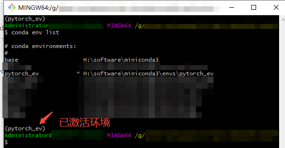 windows系统的git bash、cmd、ps三种窗口激活conda环境示例_windows 使用bat 启动 conda 环境-CSDN博客