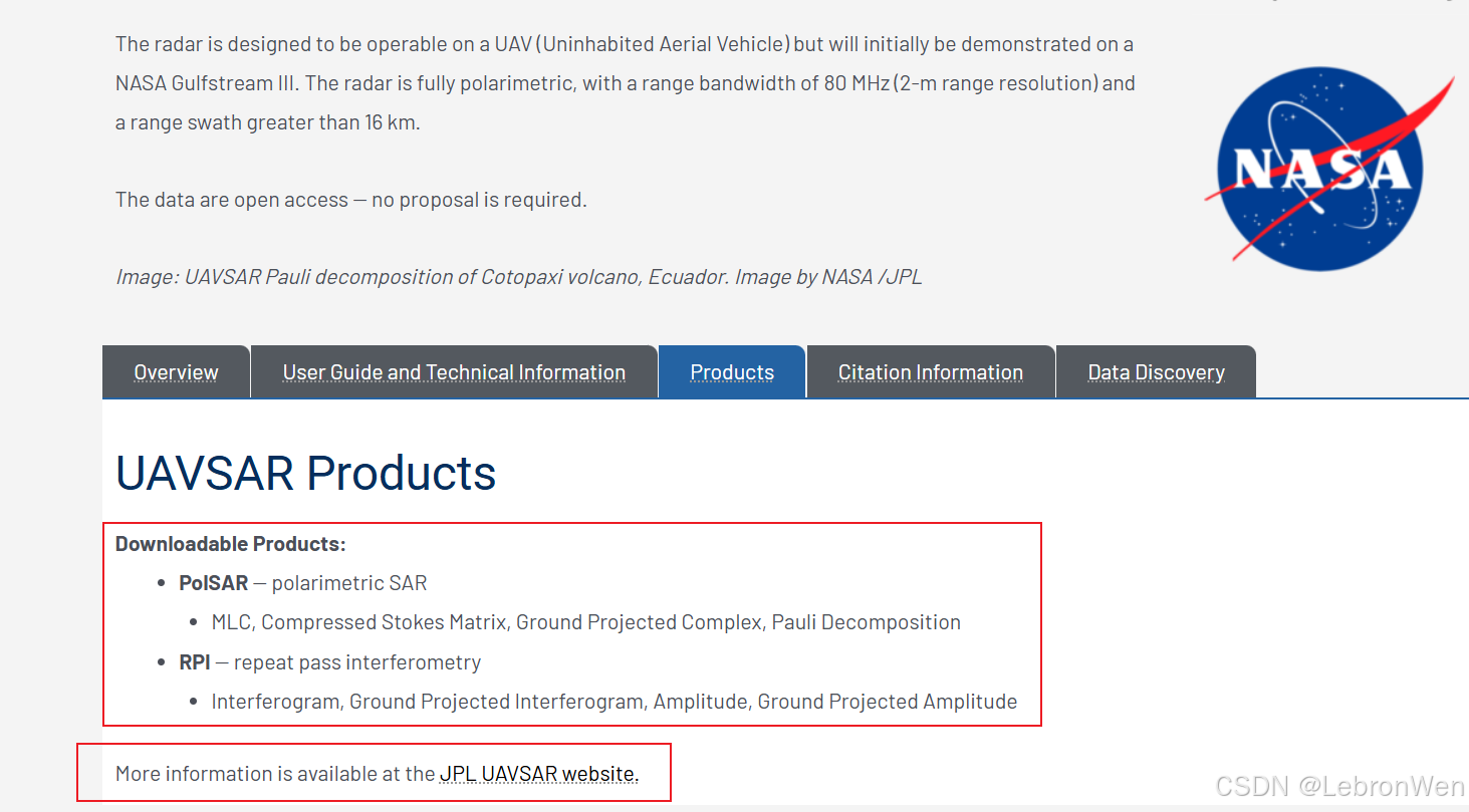 下载UAVSAR数据-CSDN博客