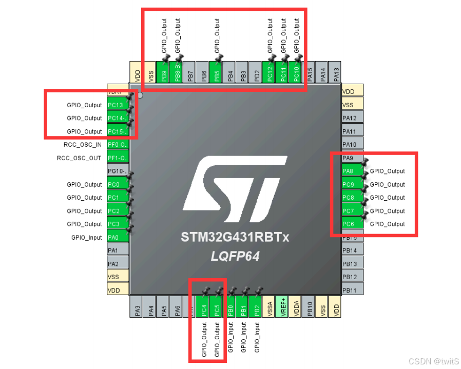 蓝桥杯学习过程第二步之lcd_mcu芯片引脚功能中lcd输出是指-CSDN博客