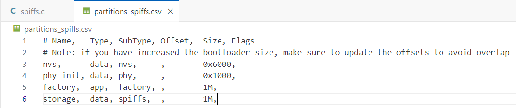 ESP32中的NVS 和SPIFFS_esp32c3 nvs分区写入寿命-CSDN博客