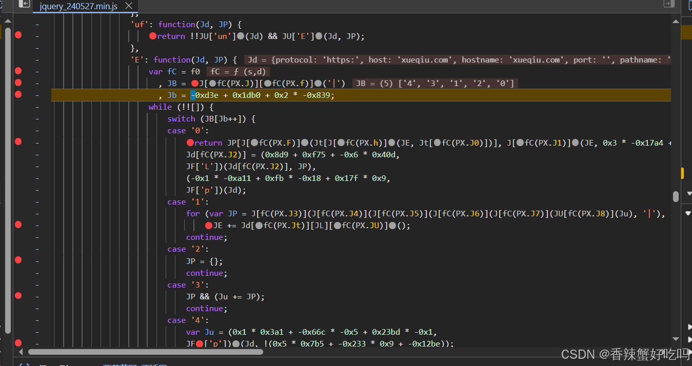 雪球md5__1038参数逆向_雪球md5平坦流 python-CSDN博客