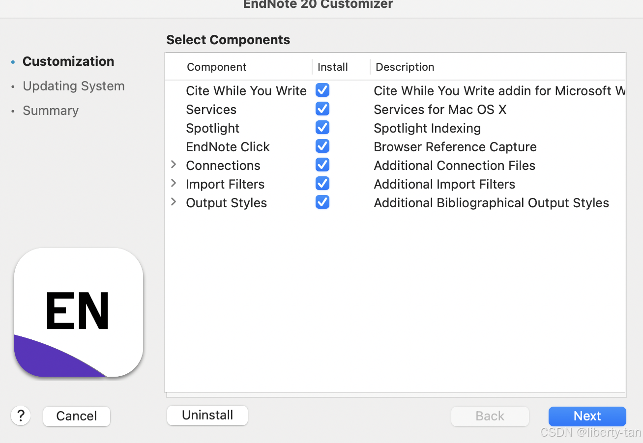 MAC M1 Endnote20在Word变灰的解决方法_word中endnote为灰色-CSDN博客
