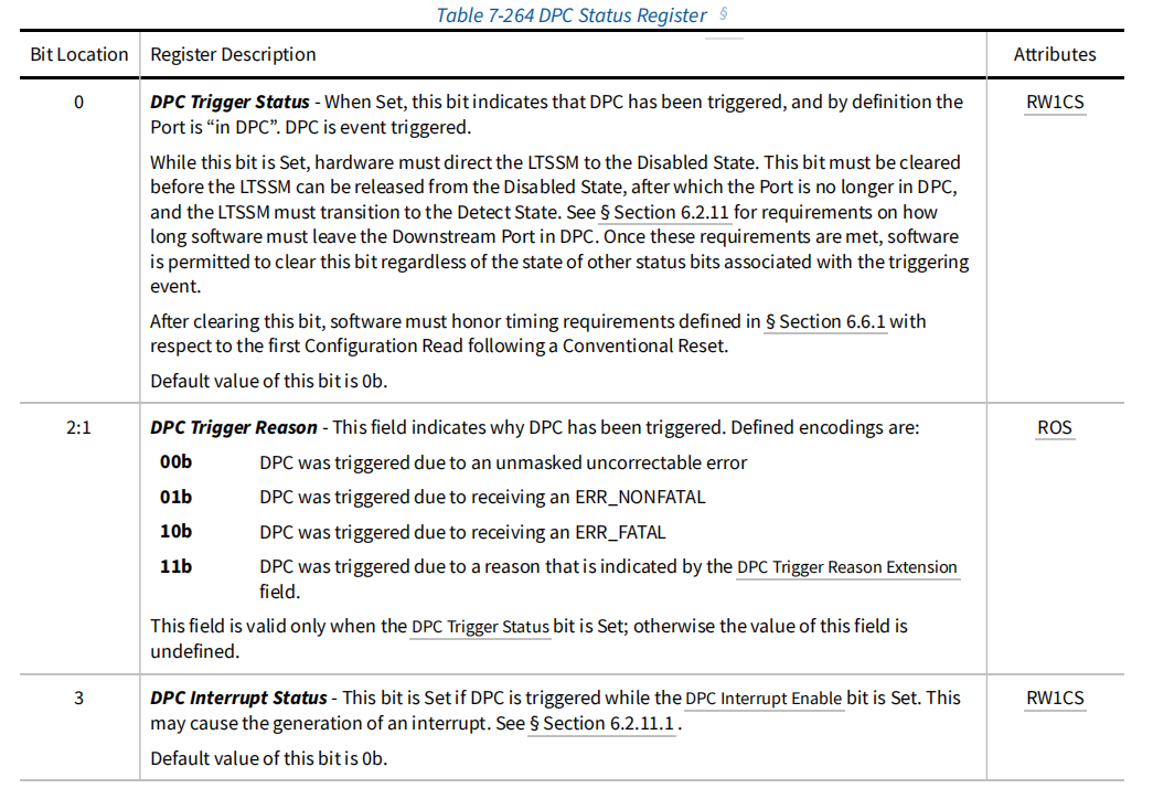 【PCIe】System Arc之错误处理-DPC_pcie dpc-CSDN博客