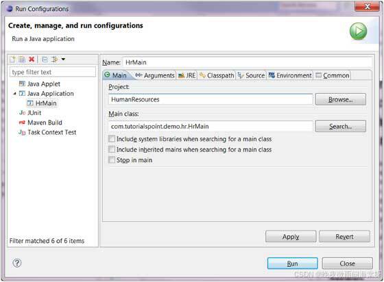 Eclipse 运行配置(Run Configuration)_eclipse run configurations如何配置-CSDN博客